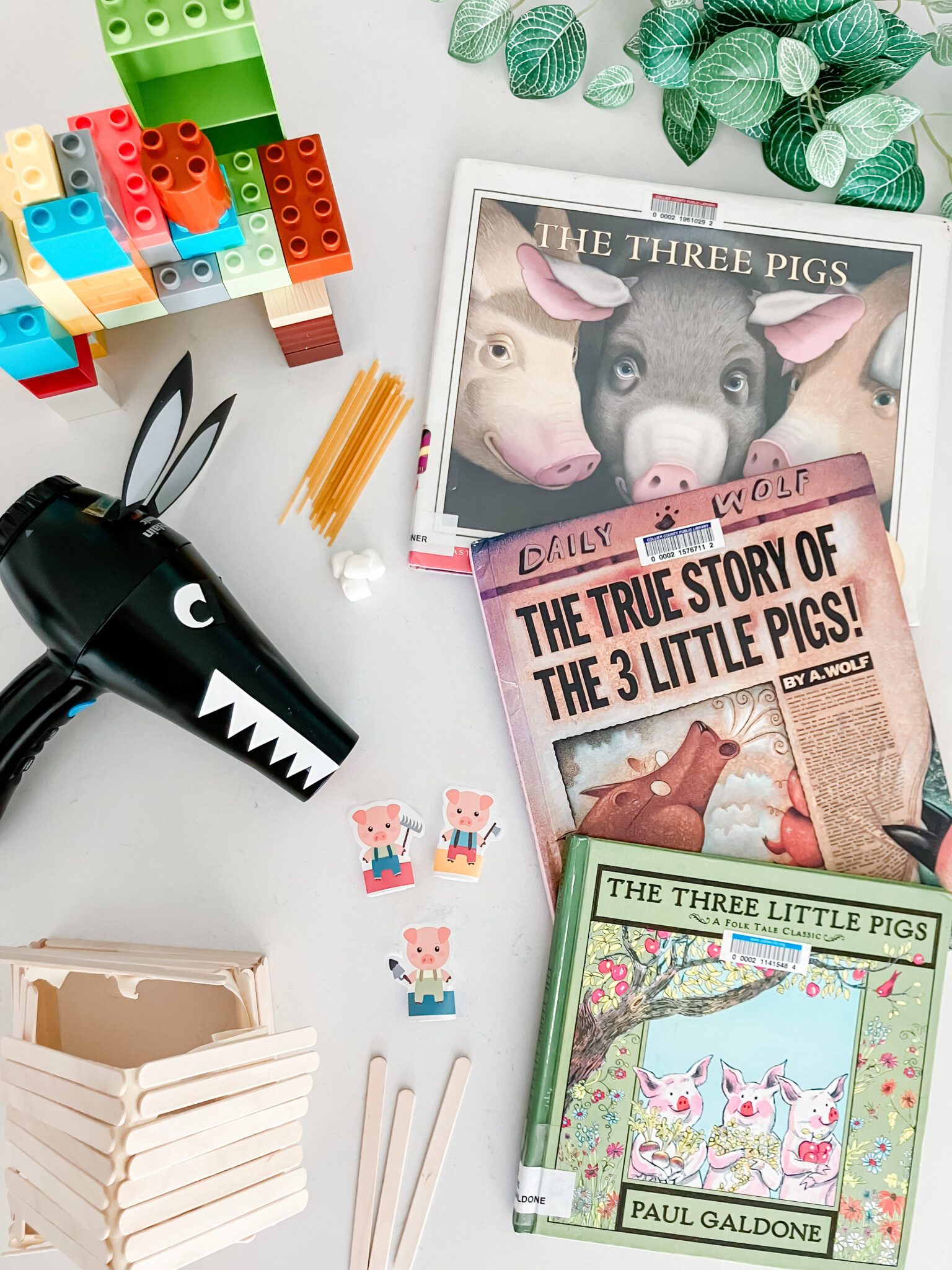 Three Little Pigs STEM Challenge - Fun STEM Activity for Kids - Little ...